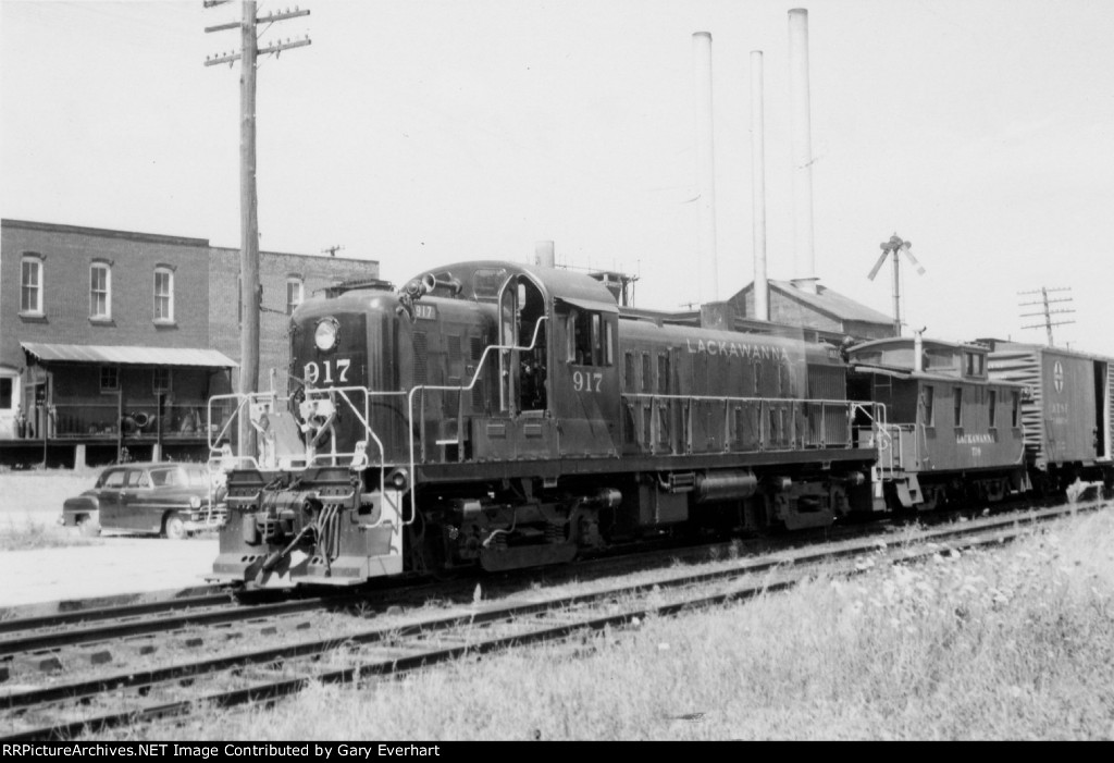 DLW Alco RS3 #917 - Delaware, Lackawanna & Western